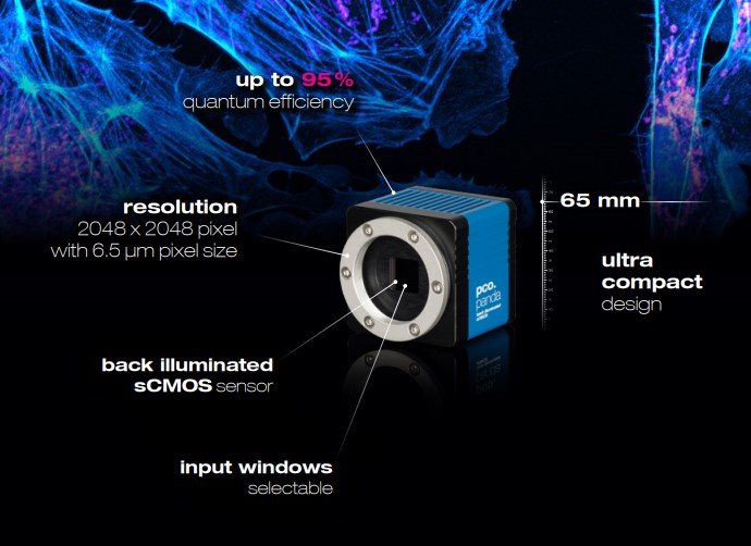 pco.panda 4.2 bi 高分辨的全局快门sCMOS相机-北京睿光科技有限责任公司